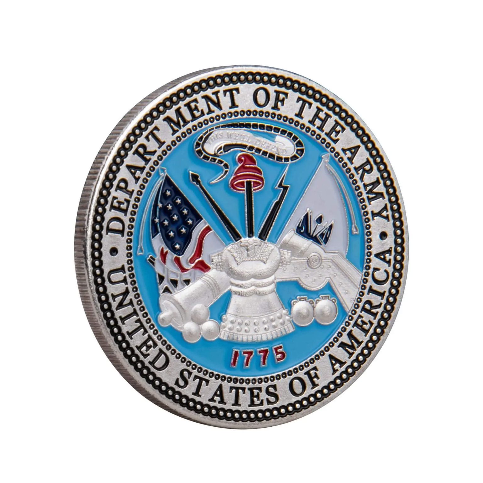 Badge of Bravery Series Veteran Challenge Coin | MatchSourcing: A ...